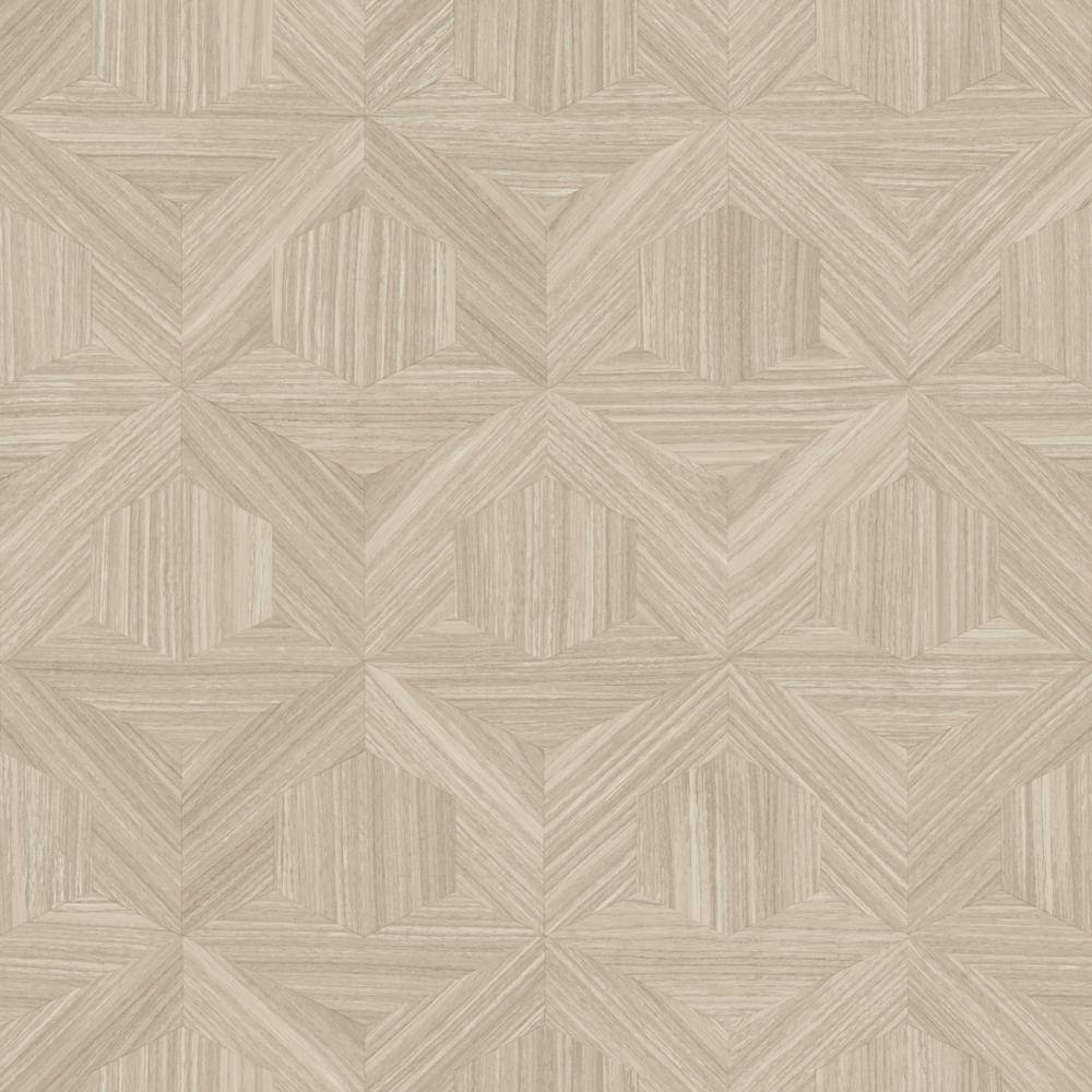 Teamson Kids Parquet Pre-pasted Wallpaper (Covers 56 sq. ft.) OM3623 ...