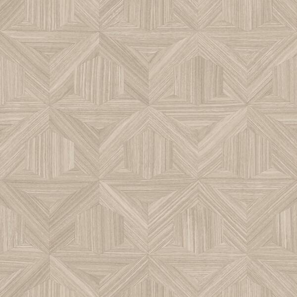 Teamson Kids Parquet Pre-pasted Wallpaper (Covers 56 sq. ft.) OM3623 ...