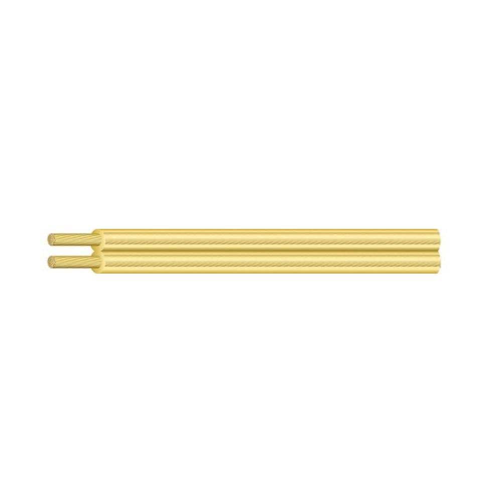 Southwire 100 ft. 18/2 Gold Stranded CU SPT-1 Lamp Wire 55798101 - The ...