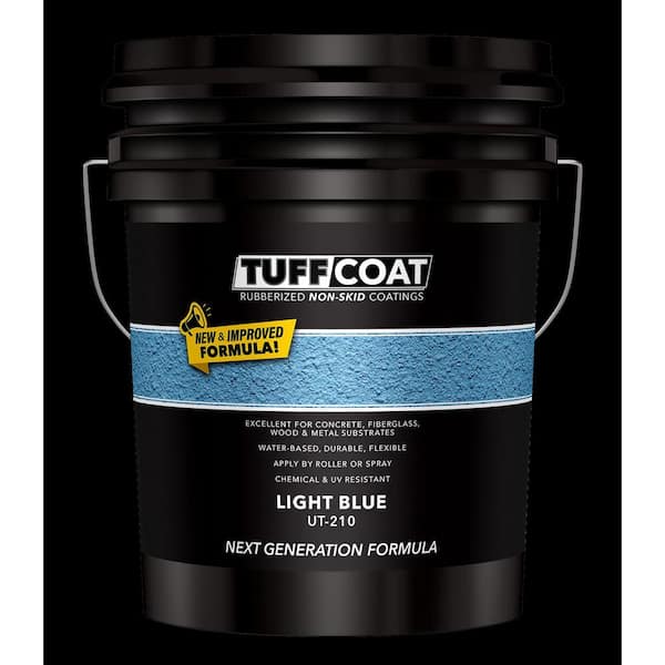 TUFF COAT UT-210 5-Gl Light Blue Interior/Exterior, Concrete/Wood ...