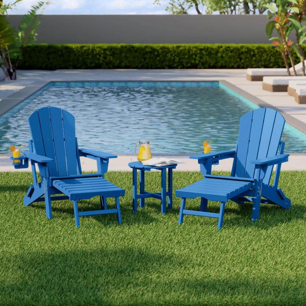 WESTIN OUTDOOR Laguna Outdoor Weather Proof 3-Piece Folding Adjustable ...