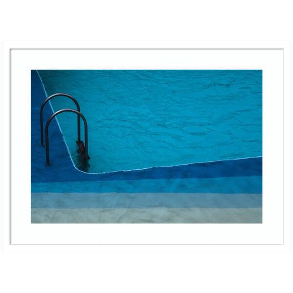 Amanti Art "Colorful Swimming Pool" by Rolf Endermann 1-Piece Framed ...