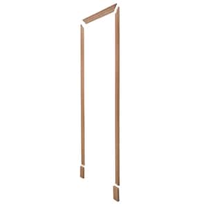 Ornamental Mouldings 2.5 in. D x 3.5 in. W x 82 in. L Unfinished Red ...
