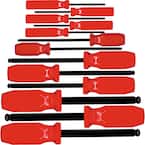 Eklind Power-T Handle Hex Key Allen Wrench- 11-Pieces Set SAE Inch ...