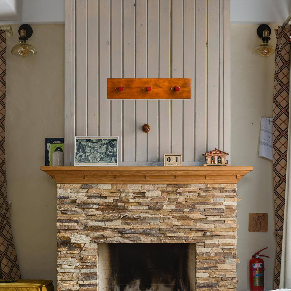 AUTHENTIC MODELS Thesaurus Honey Distressed French Barnstormer Rack ...