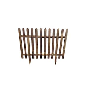 Reviews for MGP 30 in. H Black Bamboo Picket Garden Fence | Pg 1 - The ...