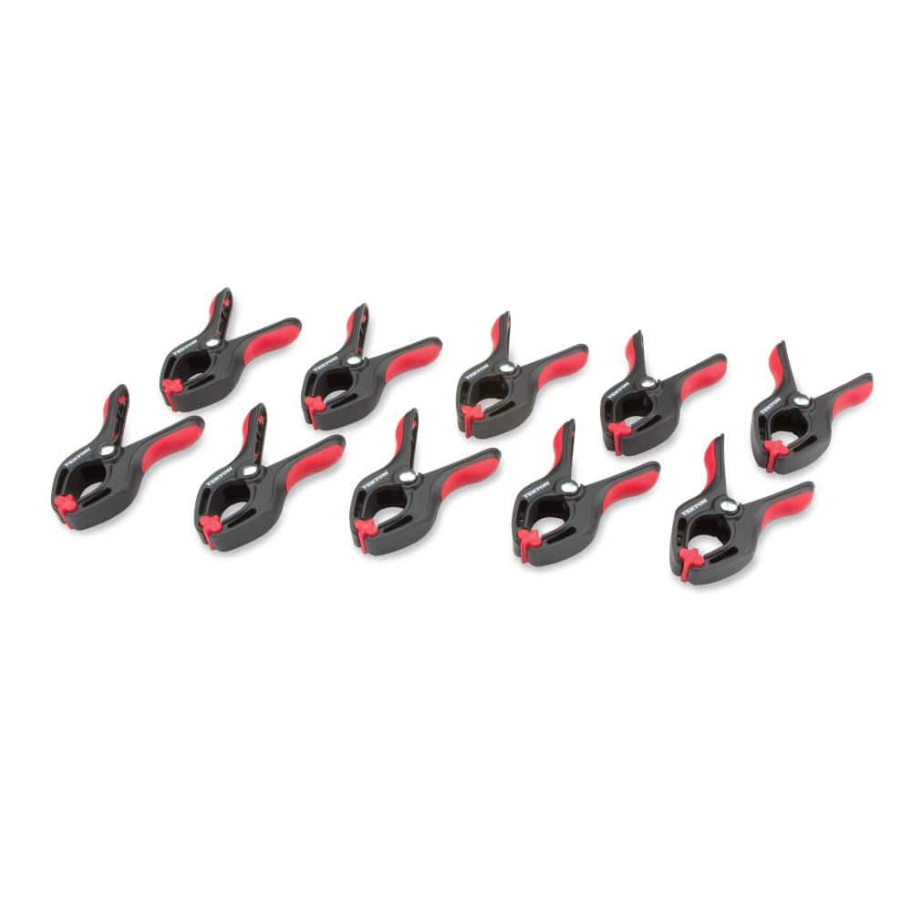 TEKTON 3/4 in. Nylon Spring Clamps (10-Piece) 3901 - The Home Depot