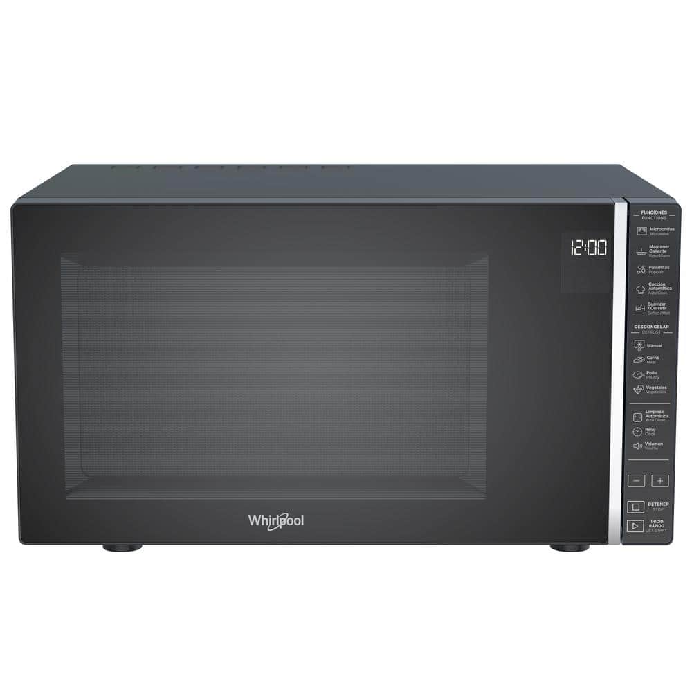 Whirlpool 21 in. 1.1 cu. ft. Countertop Microwave in Black with ...