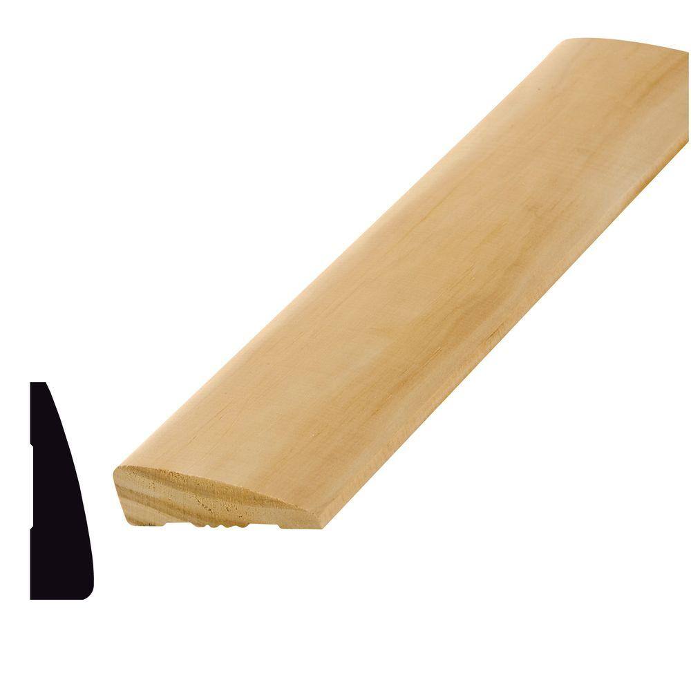 HOUSE OF FARA 11/16 in. D x 2-1/4 in. W x 84 in. L Unfinished Pine Wood ...