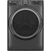 GE 5.0 cu.ft. Smart Front Load Washer in Carbon Graphite with Steam ...