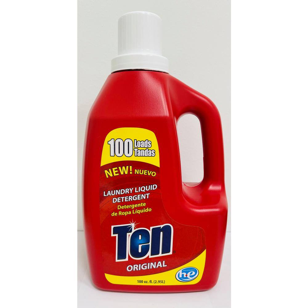 100 oz. 10 Original Scent Liquid Laundry Detergent (64 Loads) 69511-7 ...
