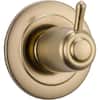 Delta Gold Single-Handle 3-Setting Diverter Valve Trim Kit in Champagne ...