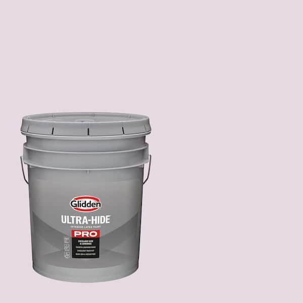 Glidden Ultra-Hide 5 gal. PPG1180-1 Violet Vapor Satin Interior Paint ...
