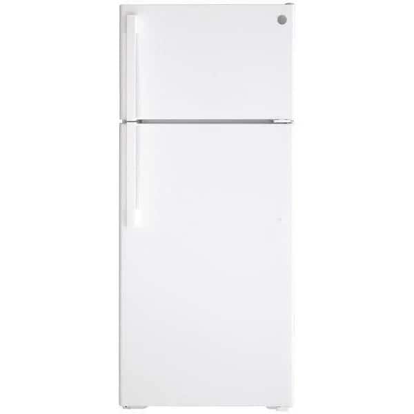Generic 17.5 cu. ft. Top Freezer Refrigerator in White GTS18GTNRWW ...