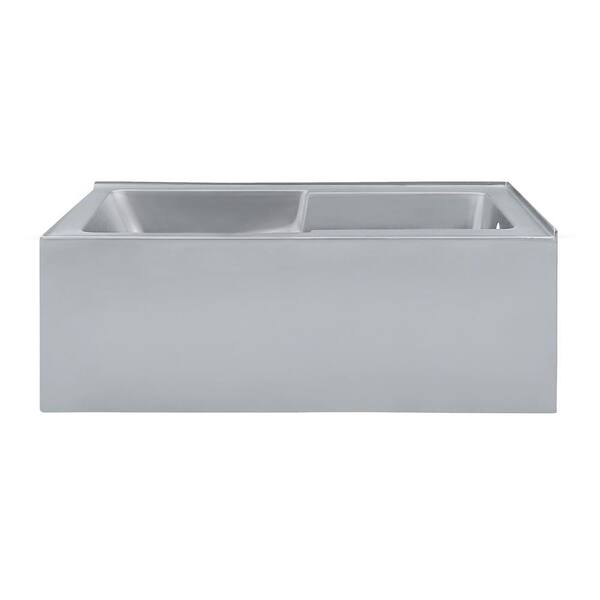 Swiss Madison Claire 60 in. x 32 in. Soaking Alcove Corner Apron ...