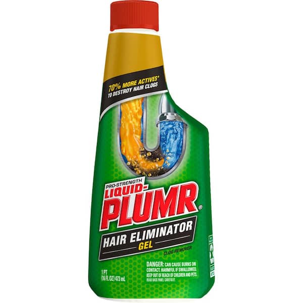 Liquid-Plumr 42 oz. Industrial Strength Gel Drain Cleaner and Drain ...