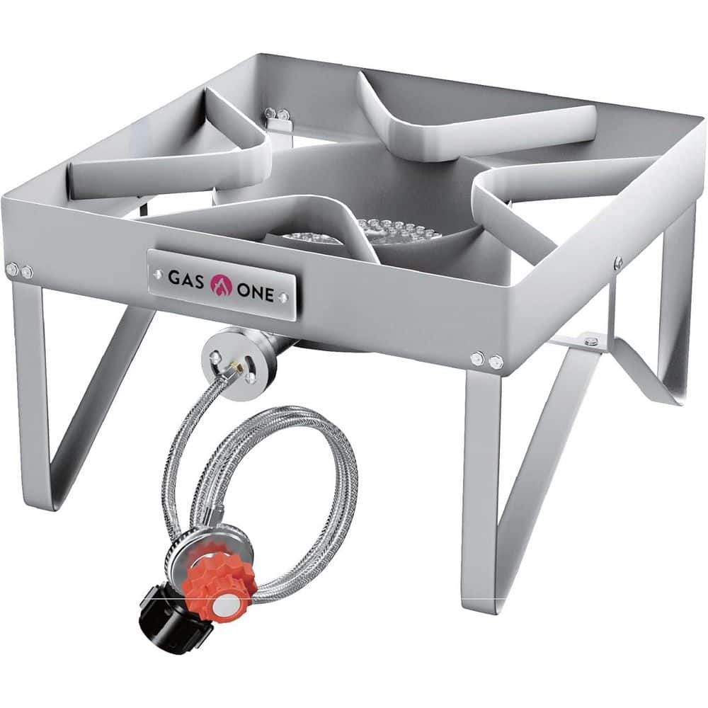 GASONE 1-Burner Portable Propane Burner in Stainless Steel for Camping ...