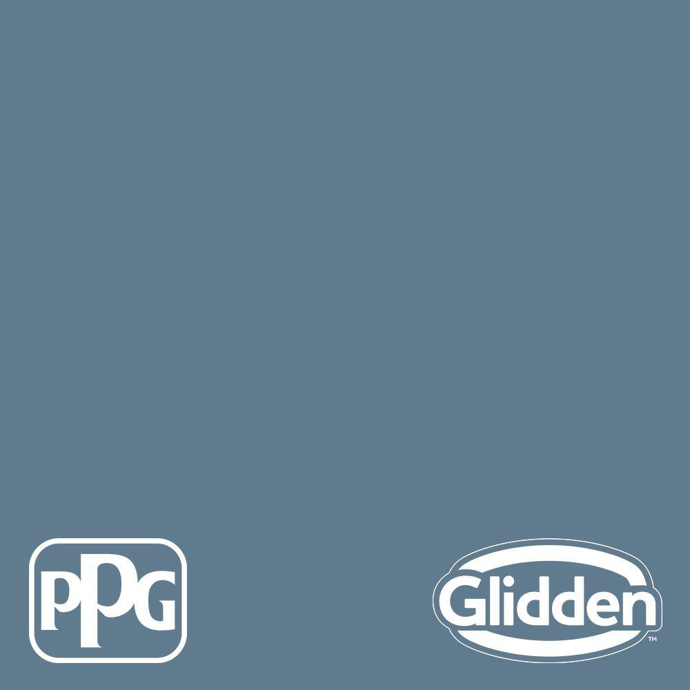 Glidden 8 oz. PPG1155-6 Canyon Blue Satin Interior Paint Sample PPG1155 ...