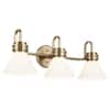 KICHLER Farum 26 in. 3-Light Champagne Bronze Modern Bathroom Vanity ...