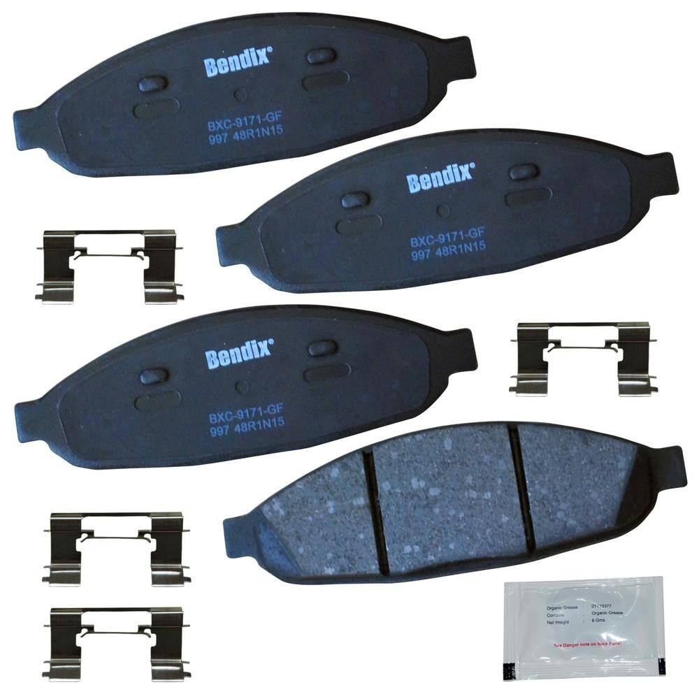 Bendix Premium Copper Free Disc Brake Pad Set CFC997 - The Home Depot