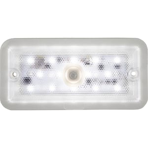 BUYERS PRODUCTS 5.8 in. Rectangular LED Interior Dome Light with Built ...