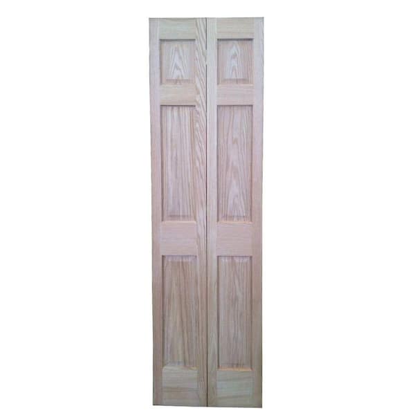 Pacific Mills 6-Panel Solid Core Red Oak Interior Door Slab 6P RO 36 ...