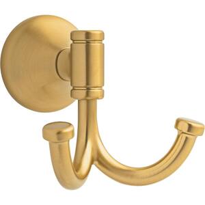 Delta Foundations Design Series J-Hook Double Robe/Towel Hook Bath ...