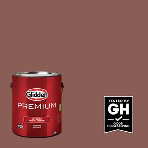 Glidden Premium 5 gal. PPG1060-6 Raspberry Truffle Satin Interior Latex ...