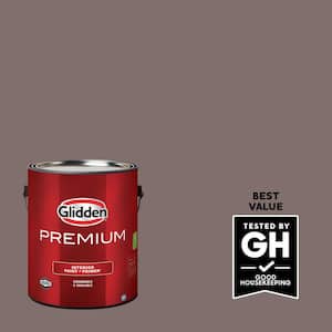 Glidden Essentials 1 gal. Granite Boulder Flat Interior Paint PPG1015 ...