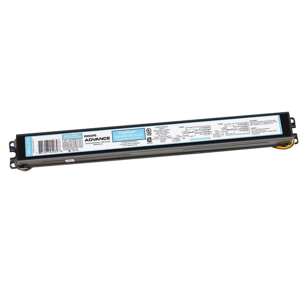 Philips Advance Centium 49/54-Watt 3- or 4-Lamp T5HO Programmed Start ...