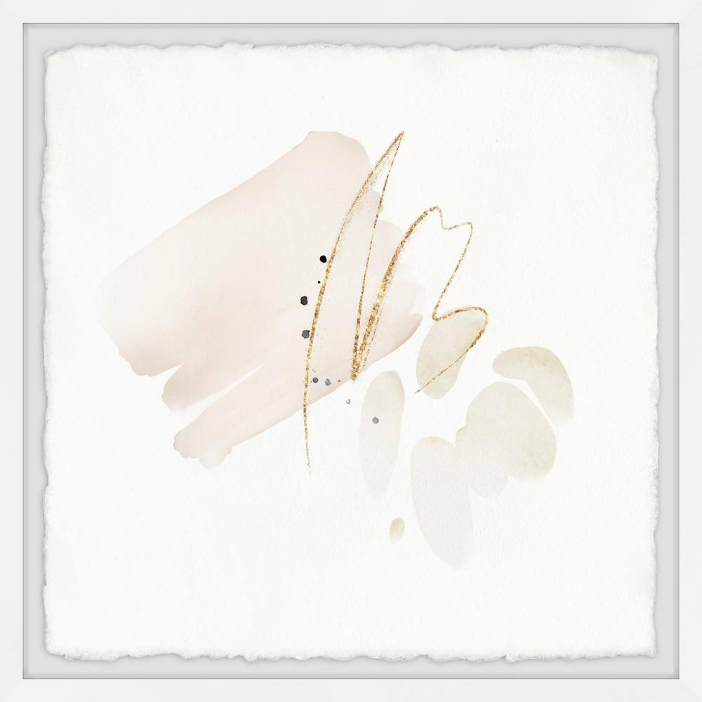 "Distorted Canvas" by Marmont Hill Framed Abstract Art Print 18 in. x ...