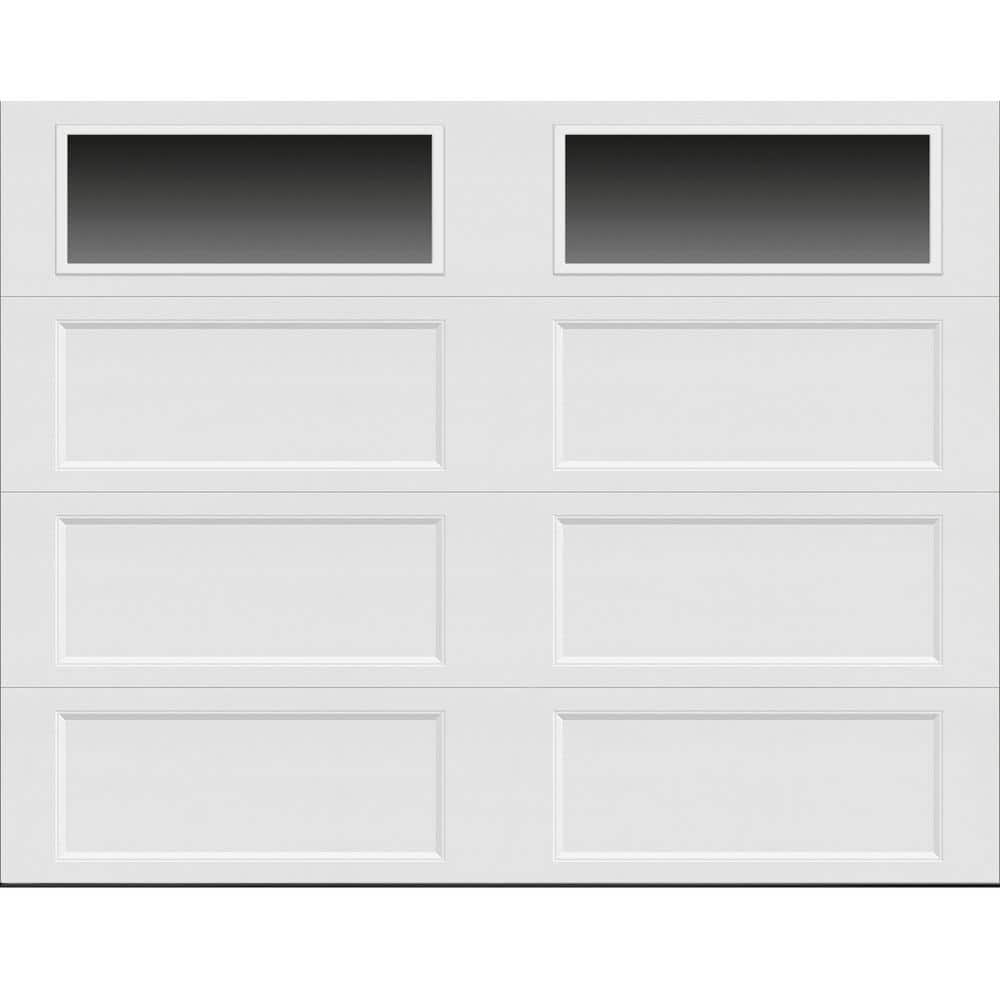 Clopay Bridgeport Steel Extended Panel 9 ft x 7 ft Insulated 6.3 R ...