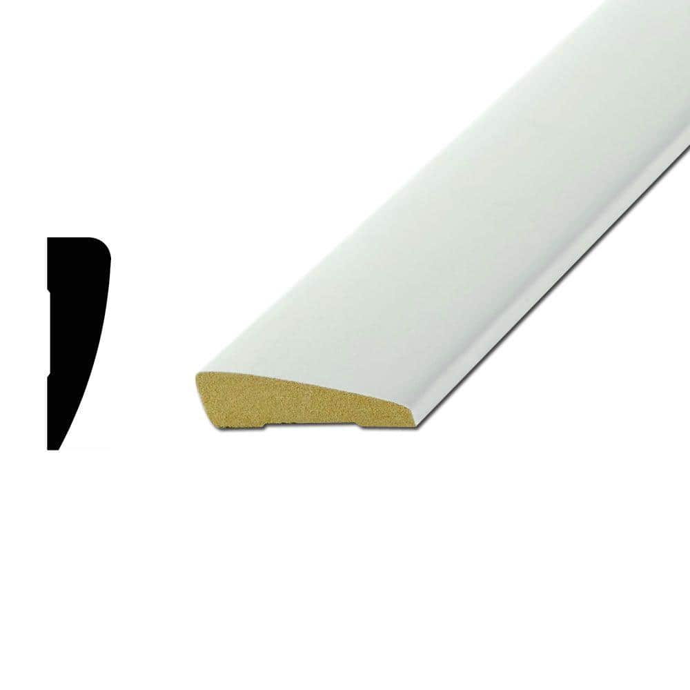 American Wood Moulding WM327 1/2 in. x 2-1/4 in. Primed MDF Casing ...