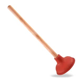 PLUMBFLEX Heavy Duty Toilet Plunger Strong Suction Force Cup Rubber ...