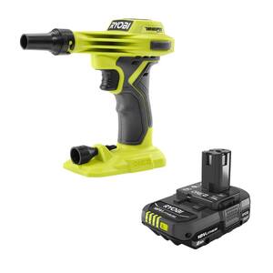 RYOBI ONE+ 18V Cordless Dual Function Inflator/Deflator with 2.0 Ah ...