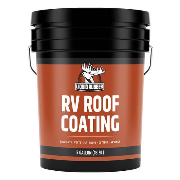 Reviews for LIQUID RUBBER Liquid Rubber RV Roof Coating, Brilliant ...