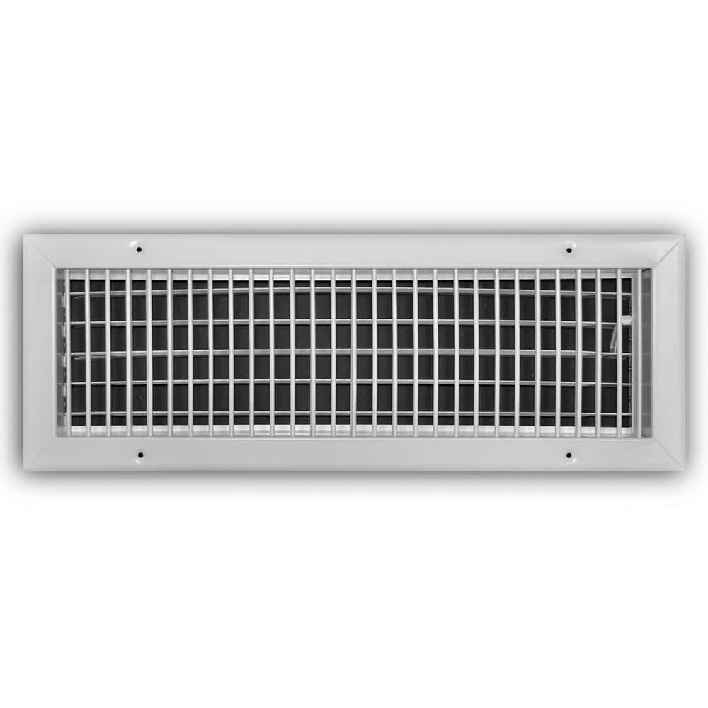 Reviews for Everbilt 20 in. x 6 in. 1-Way Steel Adjustable Wall/Ceiling ...