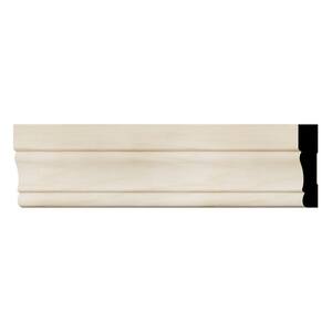 Ekena Millwork WM376 0.69 in. D x 2.25 in. W x 96 in. L Wood (Poplar ...
