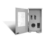 GE RV Panel with 50 Amp RV Receptacle and 20 Amp GFCI Receptacle GE1LU502SS