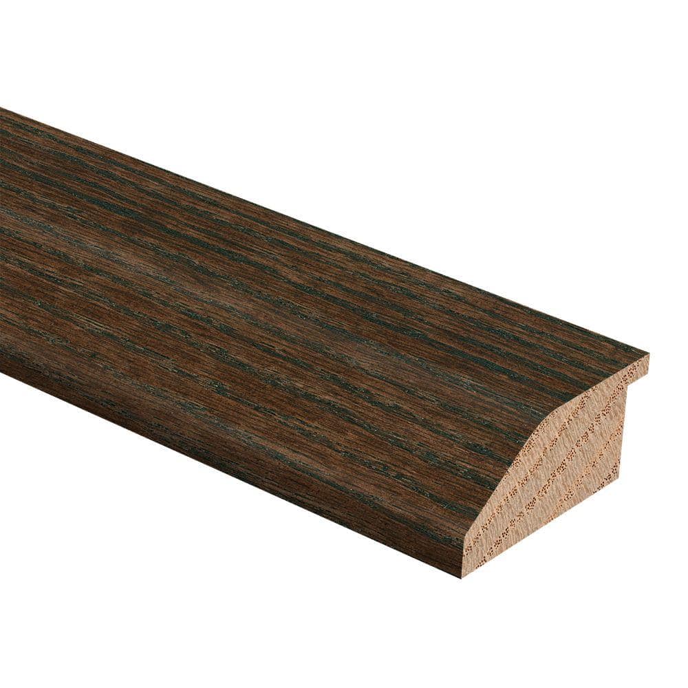 Zamma Barista Brown Oak 3/4 in. Thick x 1-3/4 in. W x 94 in. L Hardwood ...