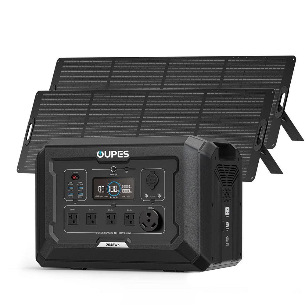 Have a question about OUPES 2500W Output/5400W Peak Solar Generator ...