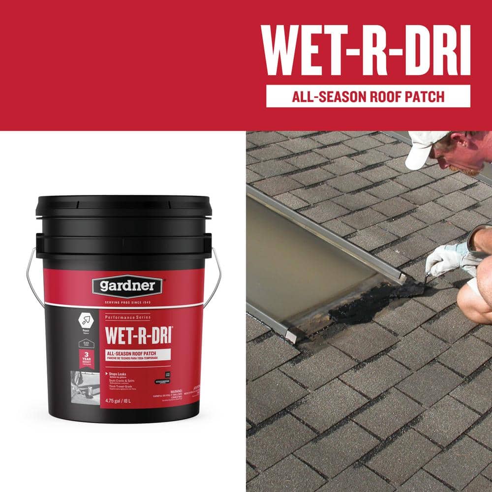 Buy 4.75 Gal. Wet-R-Dri All-Season Roof Patch Online at Lowest Price in ...