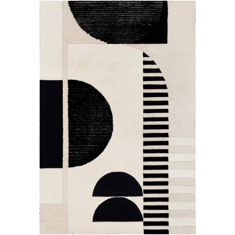 Artistic Weavers Mazikee Black/Cream Geometric 2 ft. x 3 ft. Indoor ...