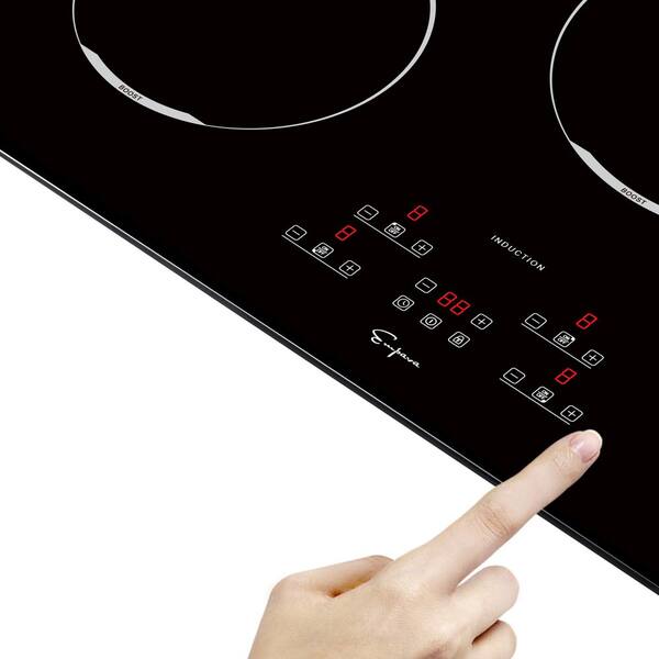 Empava 36 Built-In Smooth Surface Induction Cooktop In Black With ...