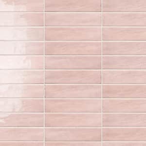 Merola Tile Tribeca Studio Sage Green 2 in. x 10 in. Porcelain Wall ...