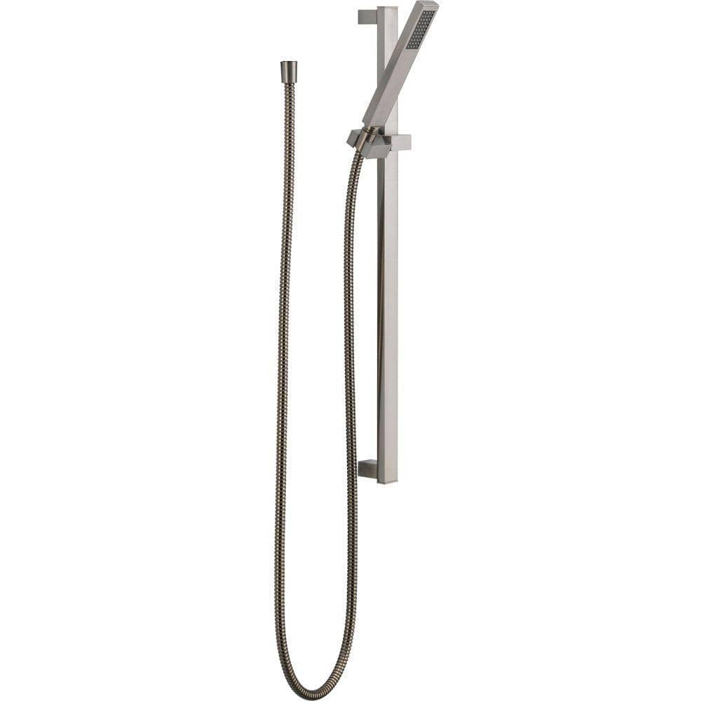 Delta Vero 1-Spray Patterns 1.75 GPM 1.38 in. Wall Mount Handheld ...
