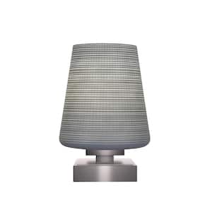 Quincy 8.5 in. Graphite Accent Lamp with Glass Shade 5R1GP4031 - The ...