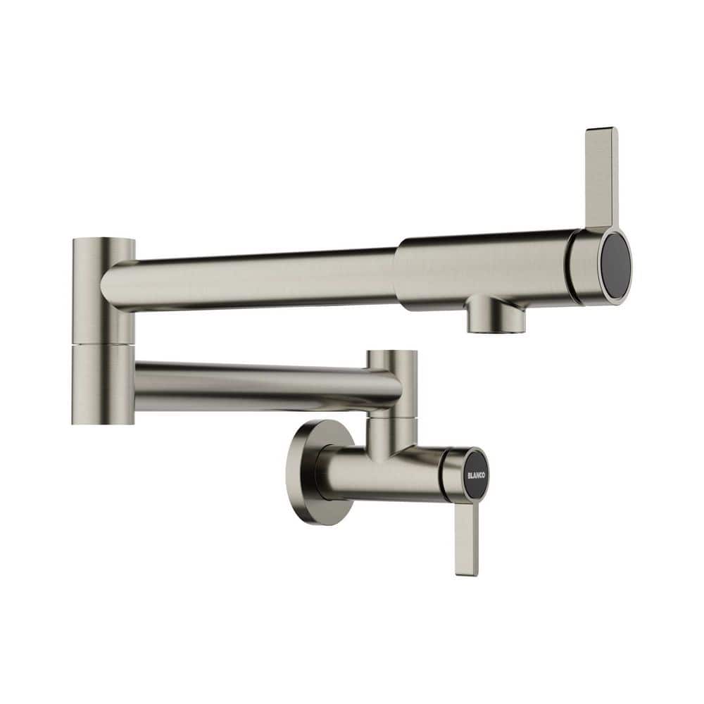 Blanco Culina II Wall Mounted Pot Filler in Satin Platinum 443254 - The ...