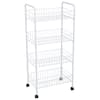 SIMPLIFY 4 Tier Rolling Storage Cart 4072 - The Home Depot