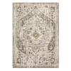 Mohawk Home Pantaleone Alabaster 6 ft. 6 in. x 9 ft. Oriental Area Rug ...